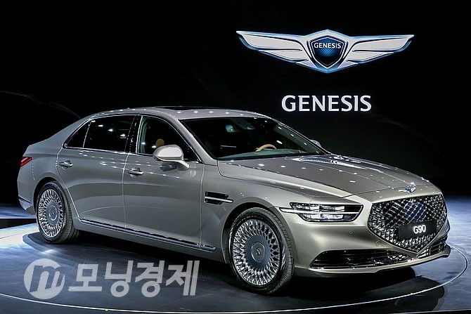 현대차, 제네시스 G90 출시...최고모델 1억1,900만원
