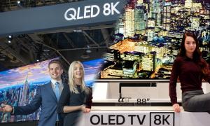 [2019 CES TV大戰] 삼성 ‘QLED 8K’ vs LG ‘OLED 8K’